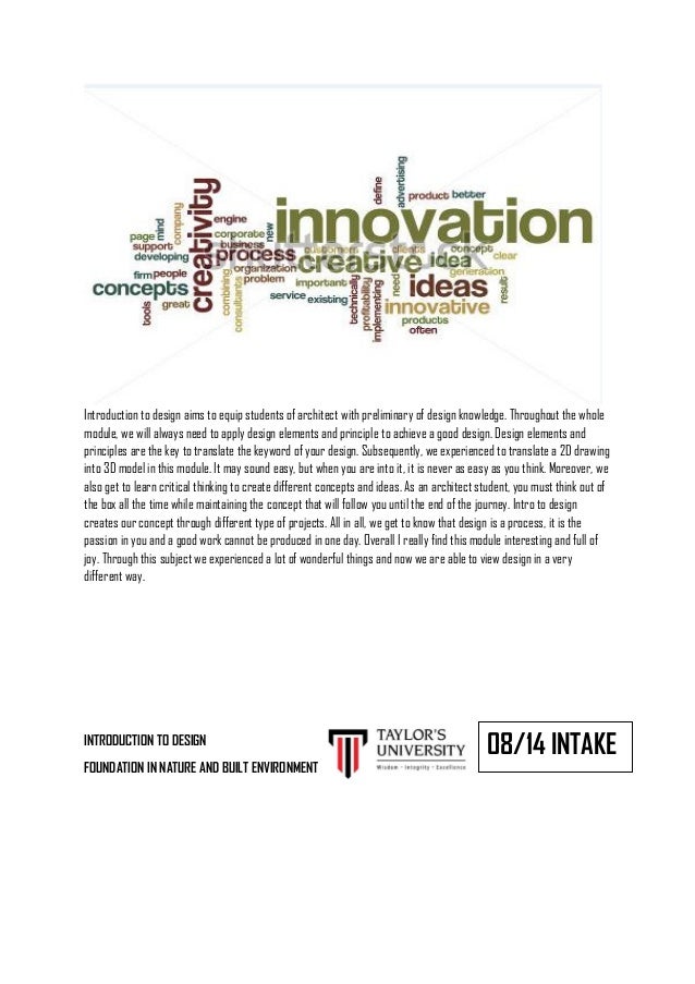 Introduction to design