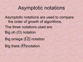 Introduction to design and analysis of algorithm | PPT | Web Development | Internet