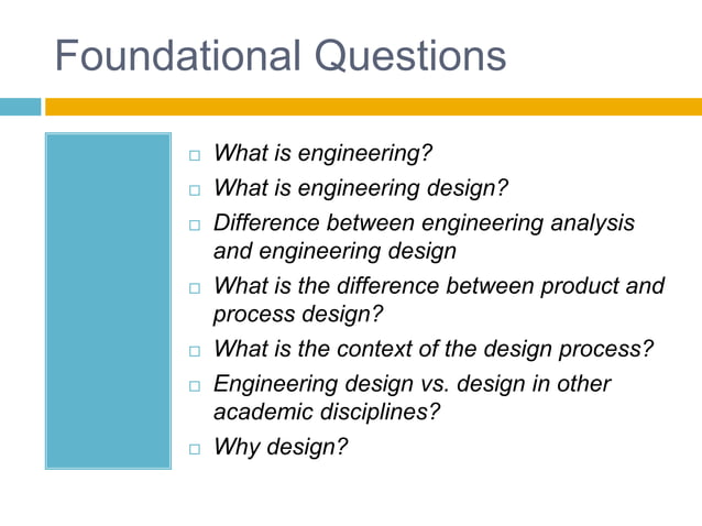 Introduction to Engineering Design | PPTX | Civil Engineering Industry ...