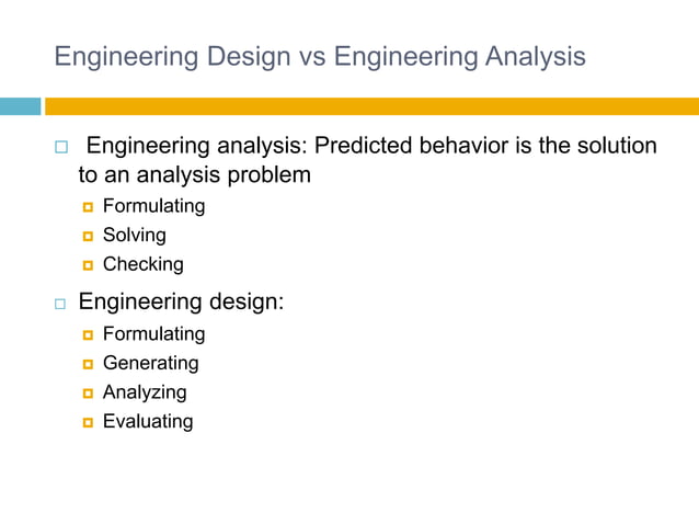 Introduction to Engineering Design | PPTX | Civil Engineering Industry ...