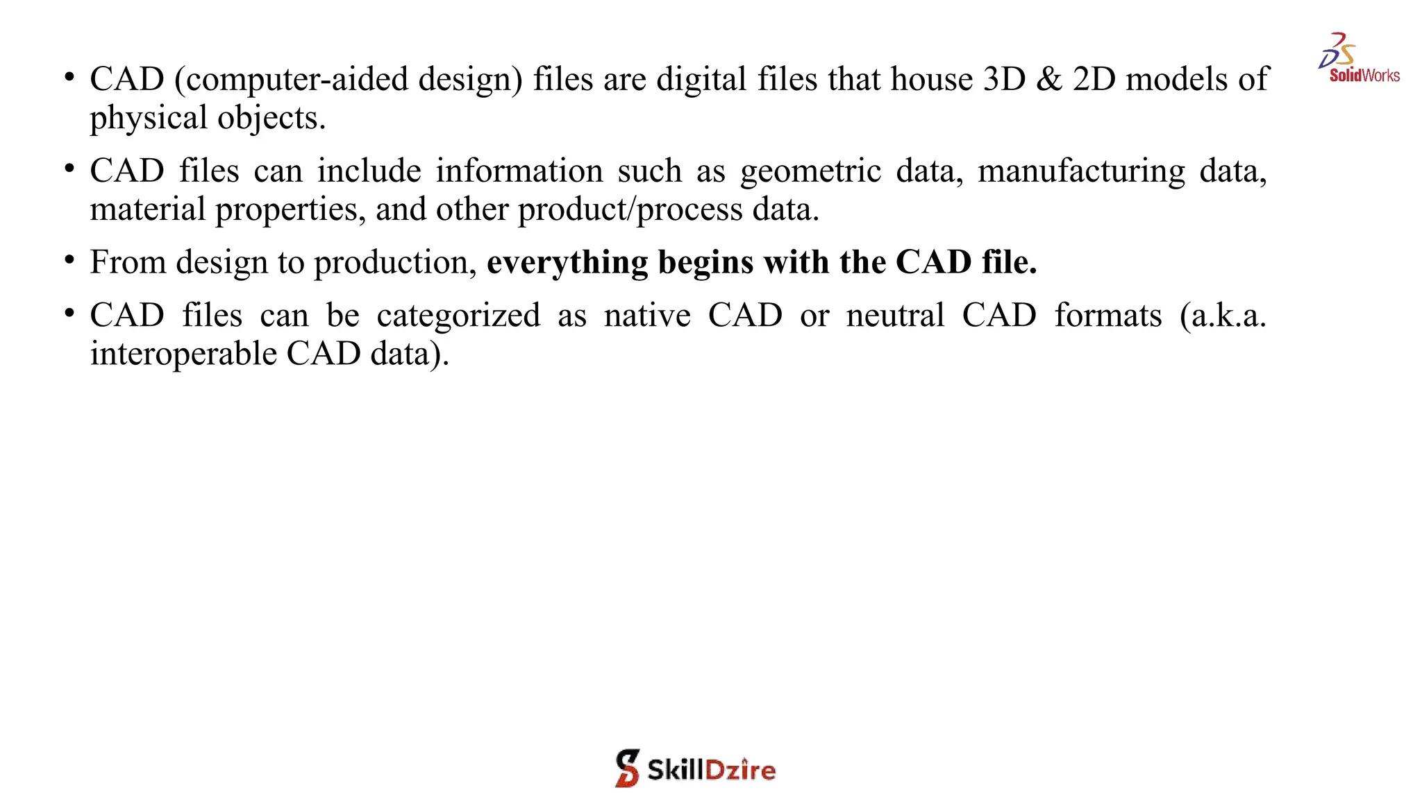 Introduction to Design Cycle, CAD, Solid Works.pptx