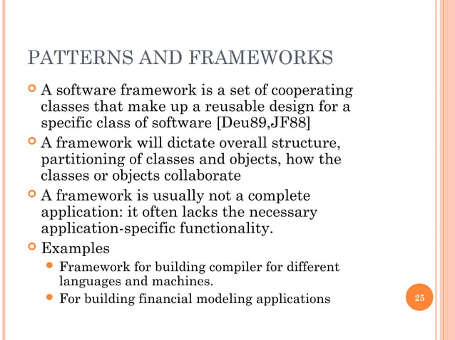 Introduction to design patterns | PPT
