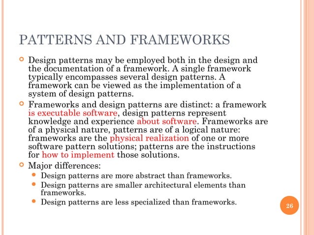Introduction to design patterns | PPT