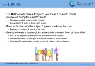 Introduction to Design Thinking | PPTX
