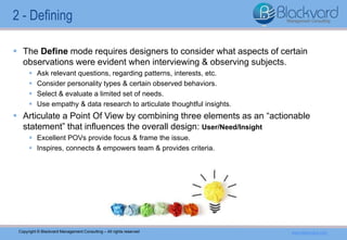 Introduction to Design Thinking | PPTX