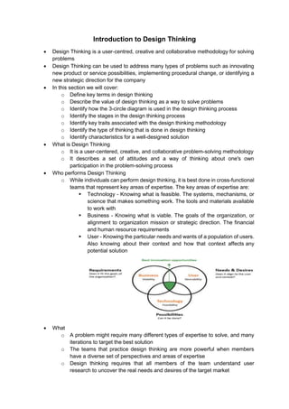 Introduction to Design Thinking.docx