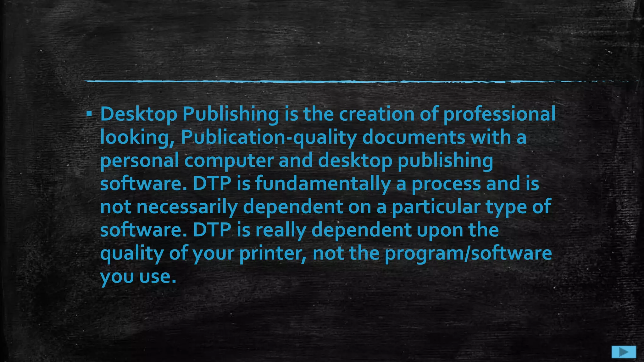 Introduction to desktop publishing | PPTX
