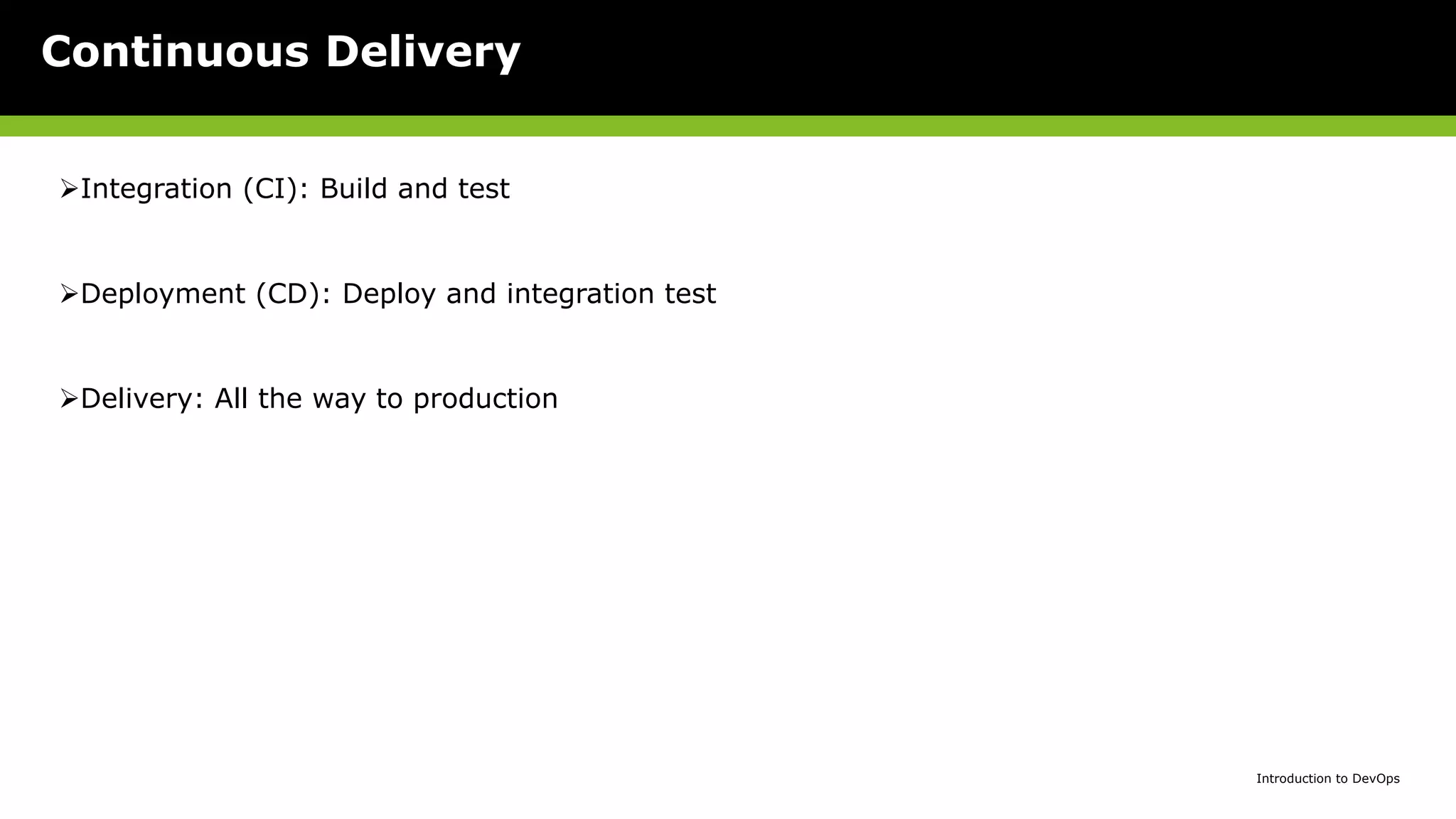 Introduction to DevOps | PPTX | Web Development | Internet
