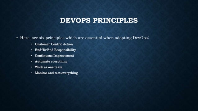 Introduction to devops | PPTX | Web Development | Internet