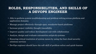 Introduction to devops | PPTX