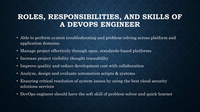 Introduction to devops | PPTX | Web Development | Internet