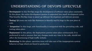 Introduction to devops | PPTX