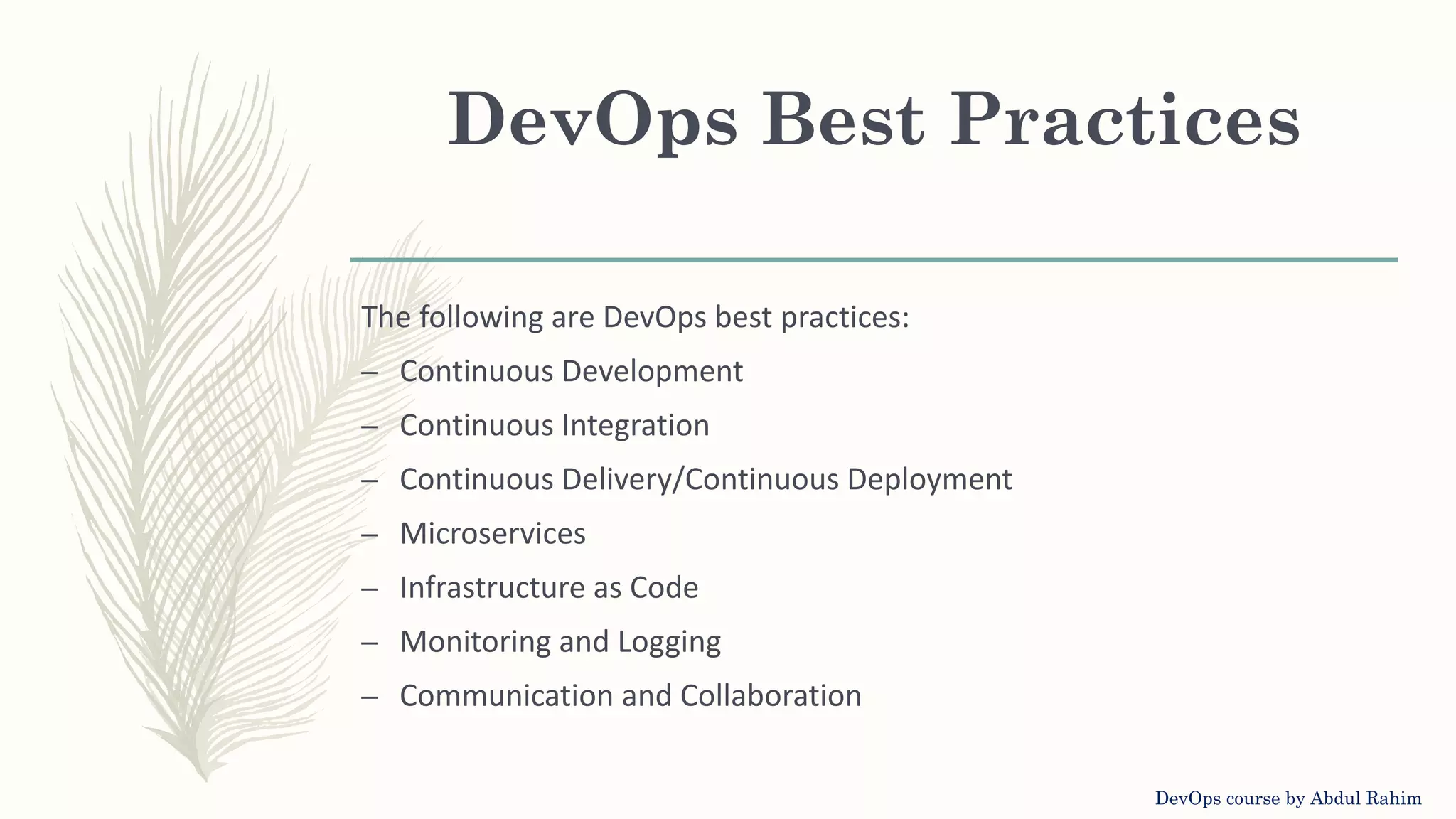 Introduction to dev ops | PPT