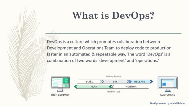 Introduction to dev ops | PPT