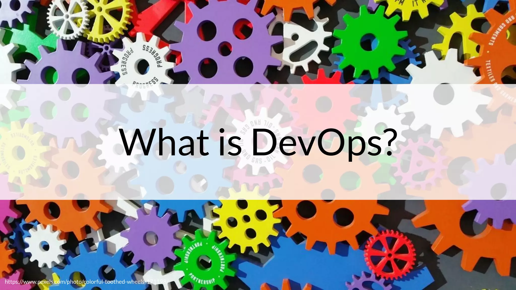 Introduction to DevOps and the Practical Use Cases at Credit OK | PPT