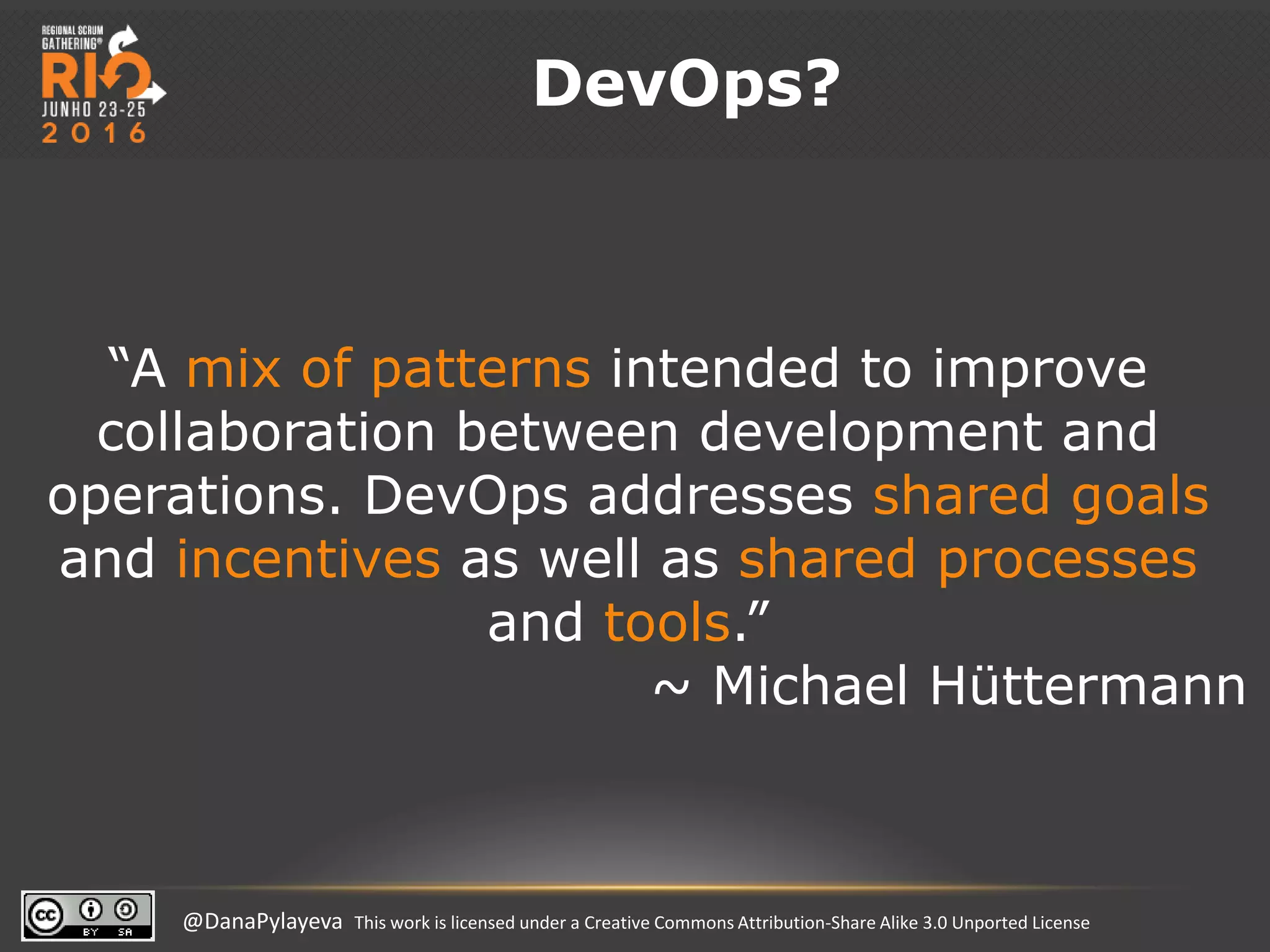 Introduction to DevOps with chocolate and Lego game | PPTX