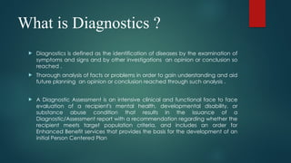 Introduction to Diagnostics.pptx and treatment for diseases | PPT