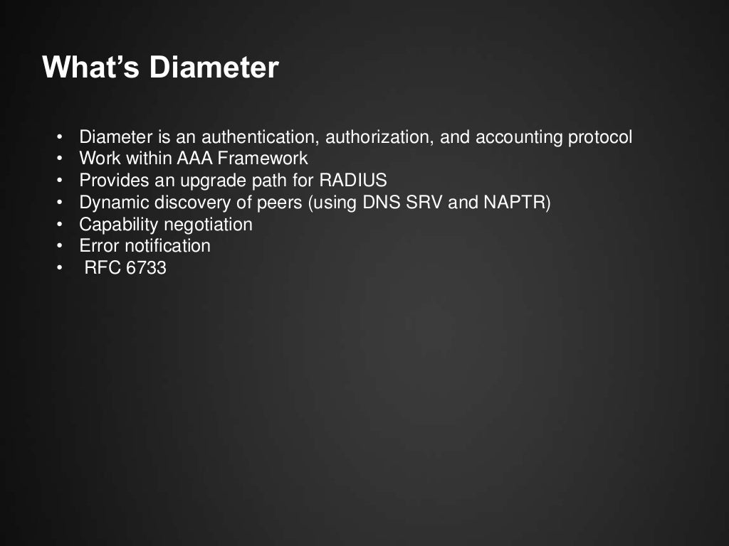 Introduction to Diameter Protocol - Part1