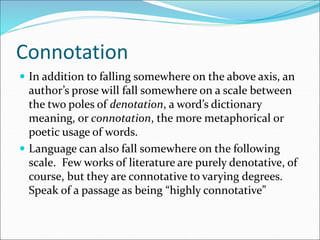 Introduction to Diction and its types and functions | PPT