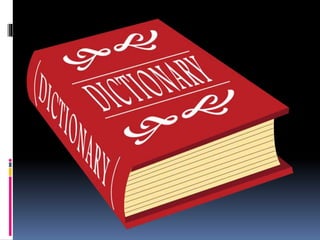 Introduction to dictionary | PPTX
