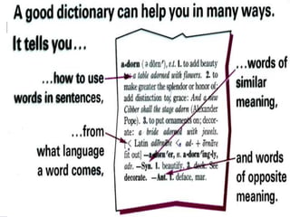 Introduction to dictionary | PPTX