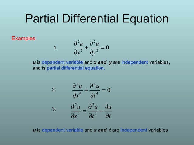 Introduction to differential equation | PPT | Physics | Science