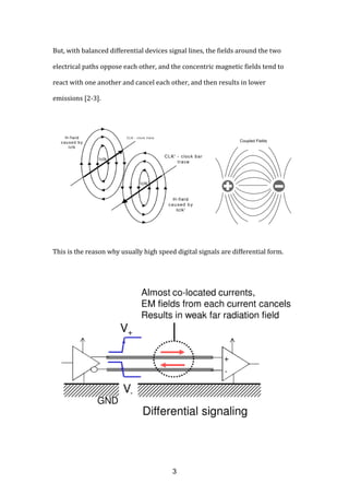 Introduction to differential signal -For RF and EMC engineer | PDF ...