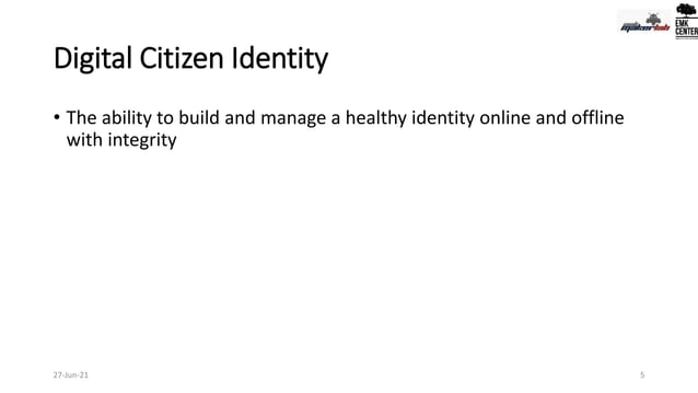 Introduction to Digital Citizenship | PPT