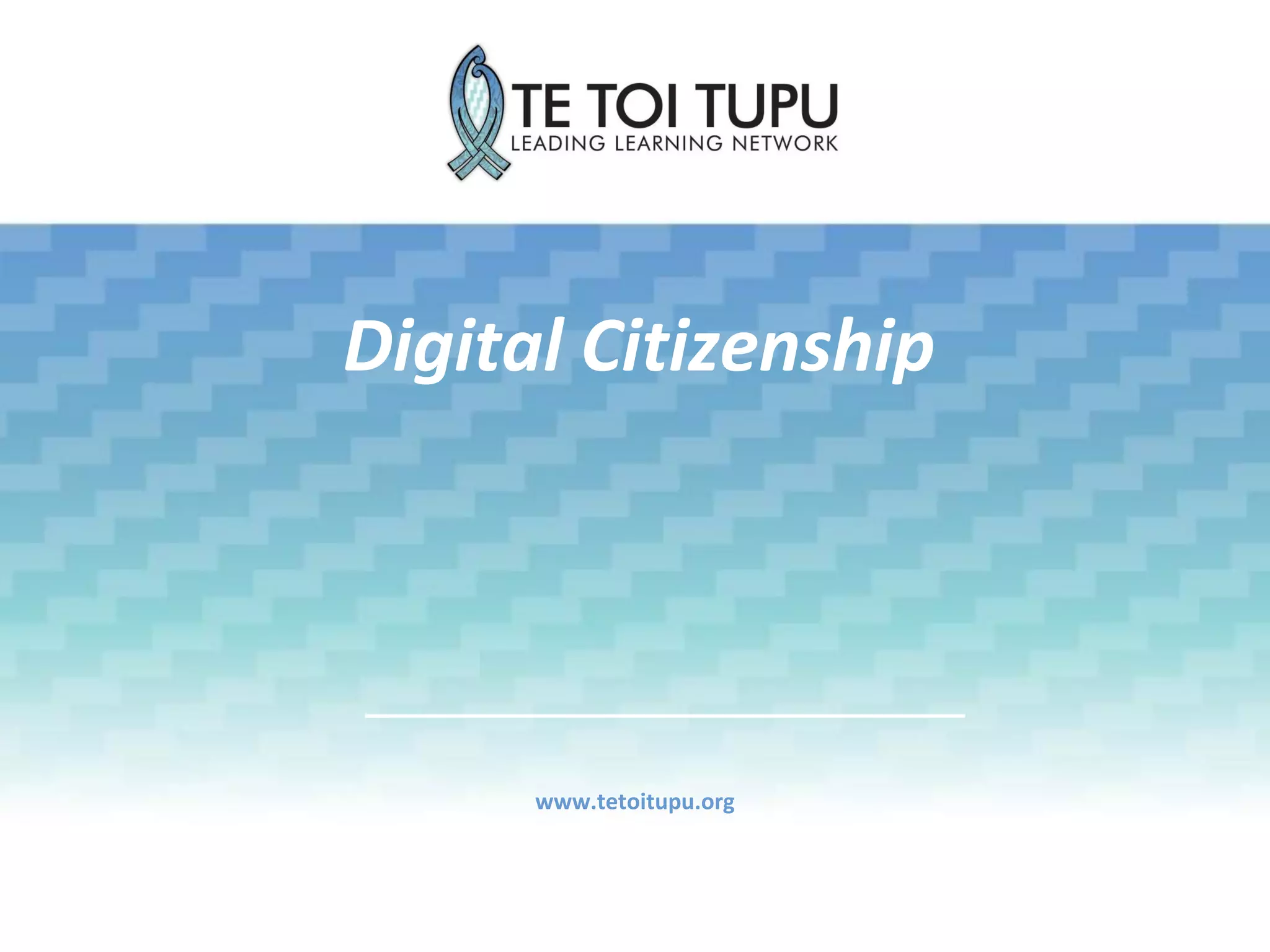 Introduction to digital citizenship | PDF