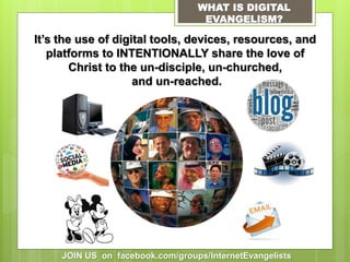 PART 1 - Introduction to digital evangelism and discipleship | PPTX