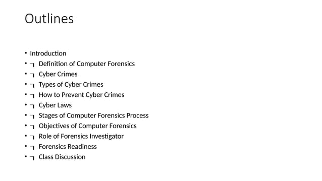 INTRODUCTION TO DIGITAL FORENSIC and Computer Foresnics.pptx