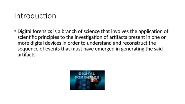 INTRODUCTION TO DIGITAL FORENSIC and Computer Foresnics.pptx
