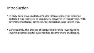 INTRODUCTION TO DIGITAL FORENSIC and Computer Foresnics.pptx