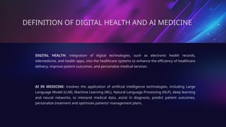 Introduction to Digital Health and AI Medicine.pptx