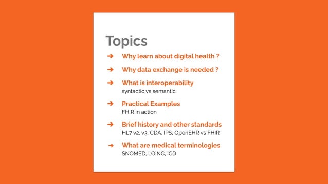 Introduction to Digital Health Standards with HL7 FHIR | PDF