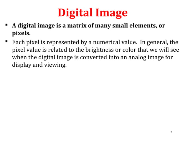 Introduction to digital image processing | PPT | Photo Editing Software ...
