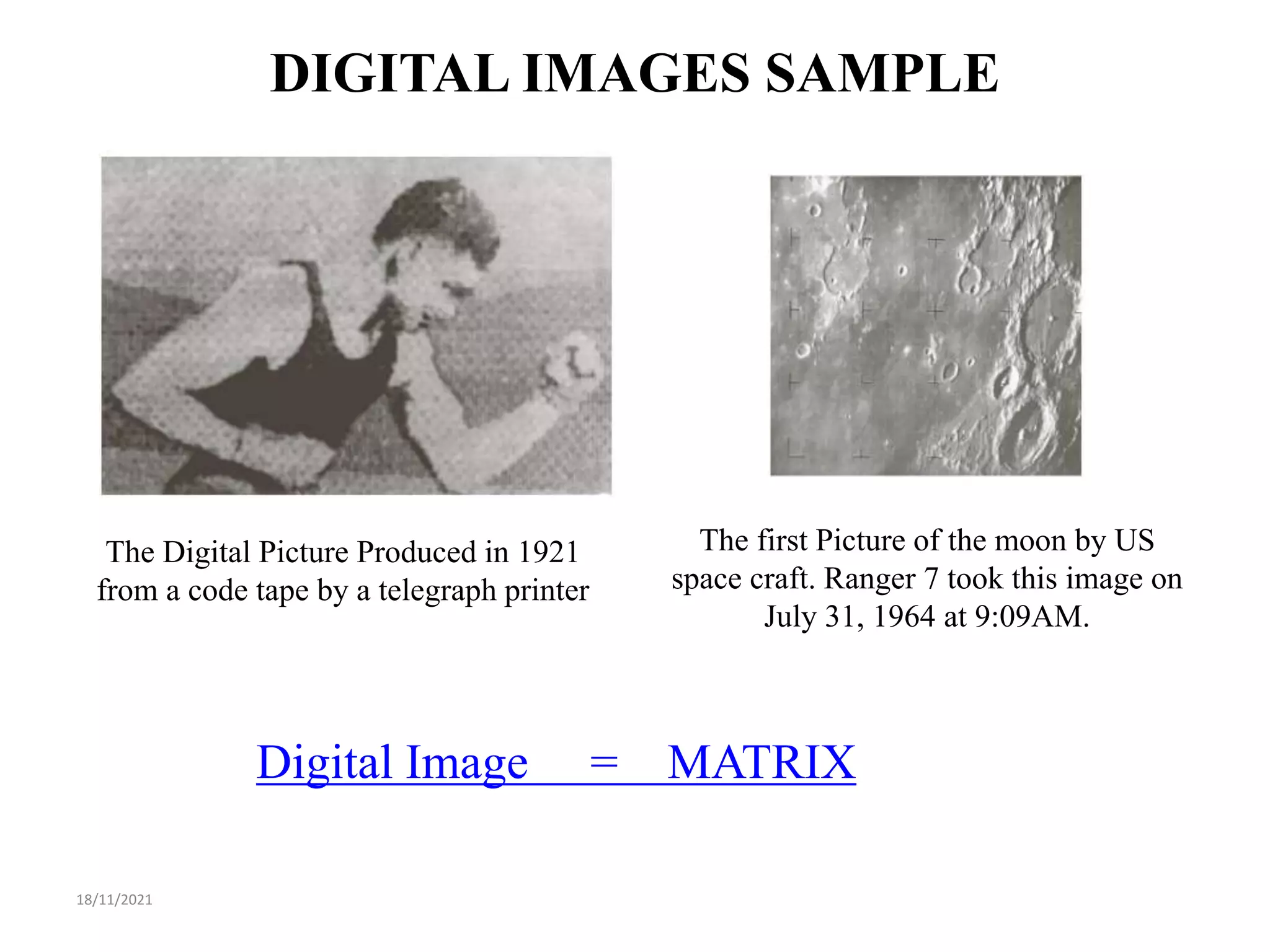 Introduction to Digital Image Processing | PPTX