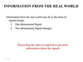 Introduction to Digital Image Processing | PPTX