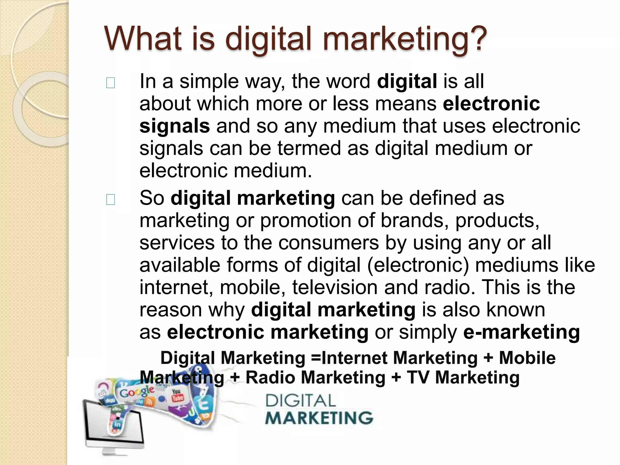 Introduction to digital marketing | PPTX