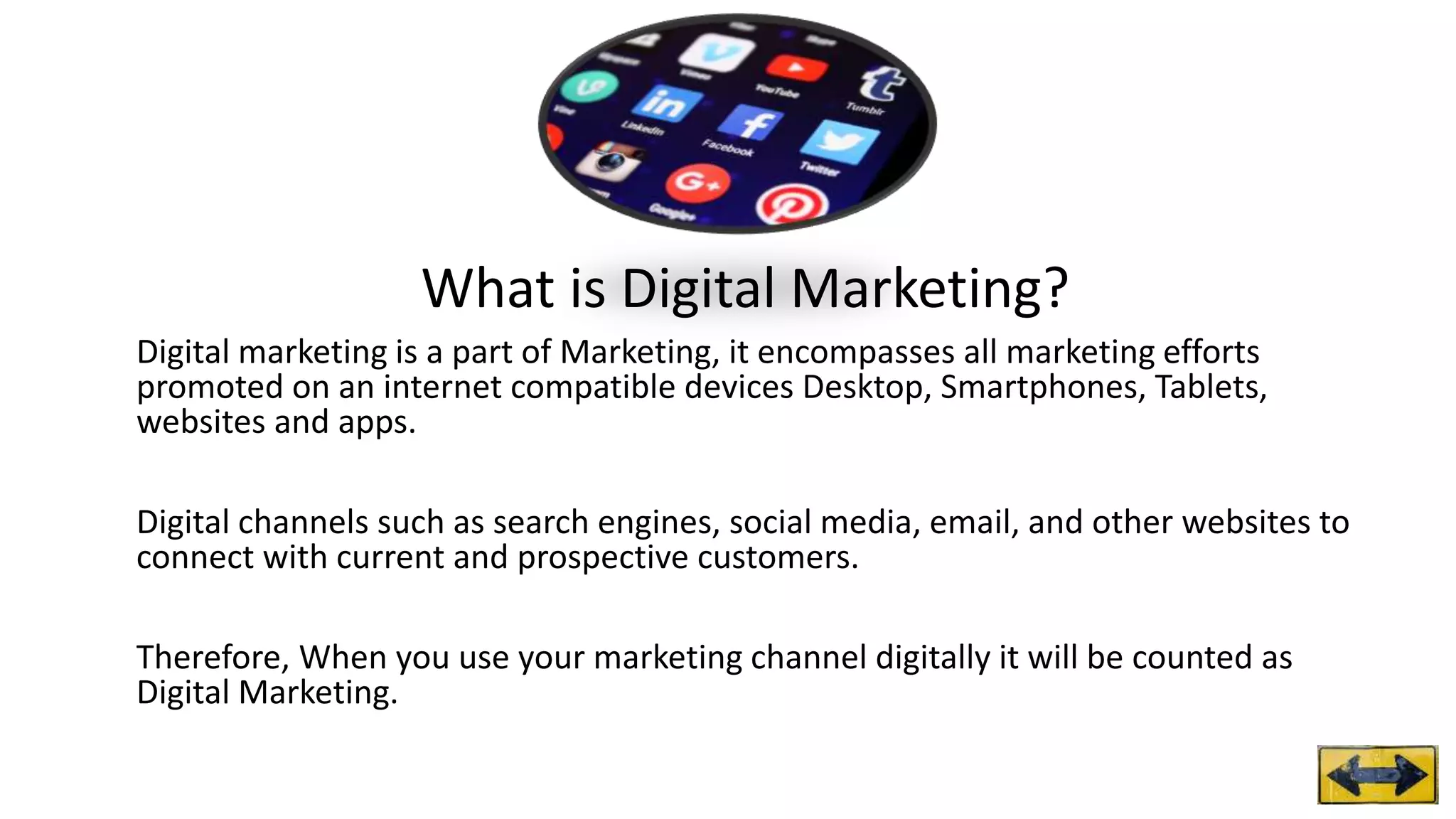 Introduction to digital marketing | PPTX | Internet | Computing
