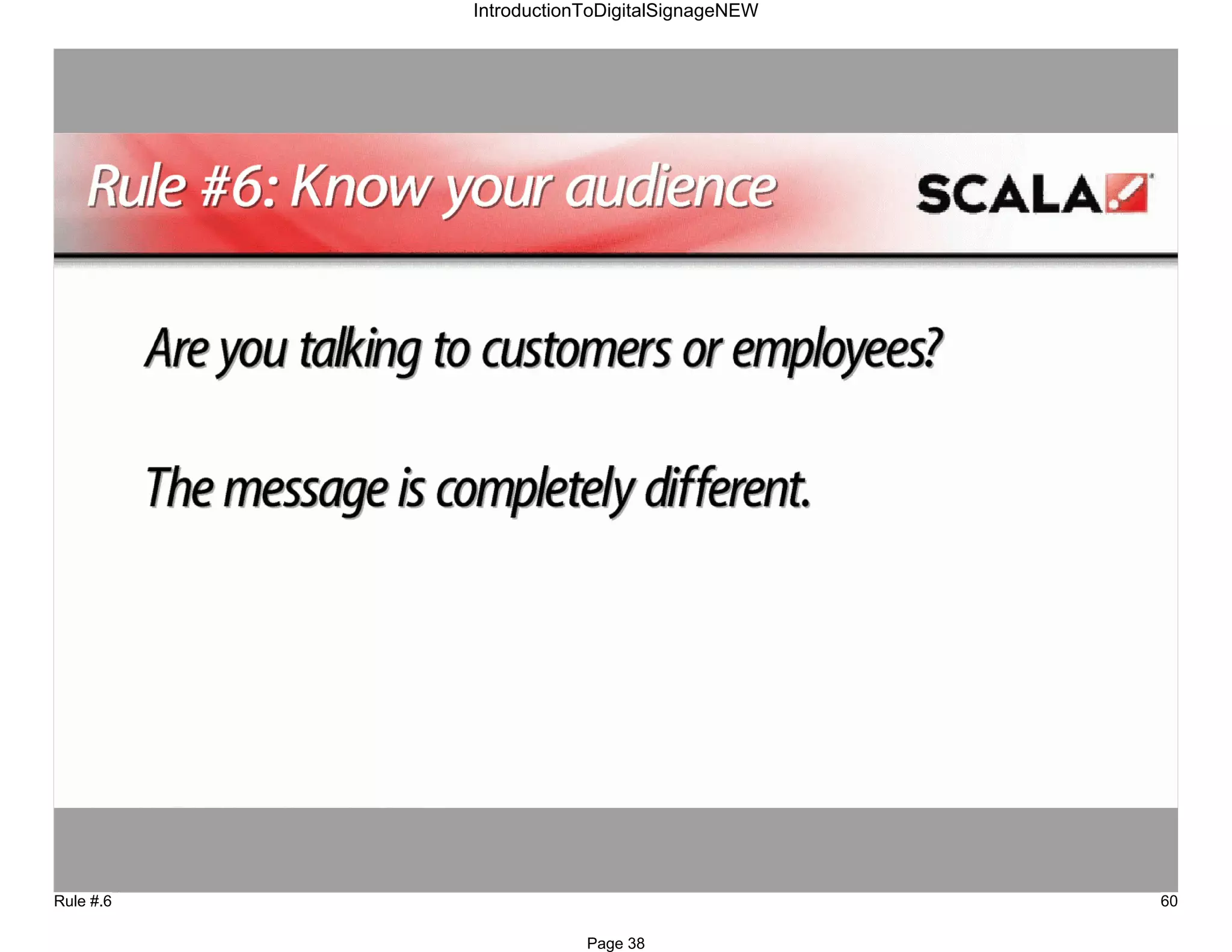 Introduction To Digital Signage | PDF | Human Resources | Business