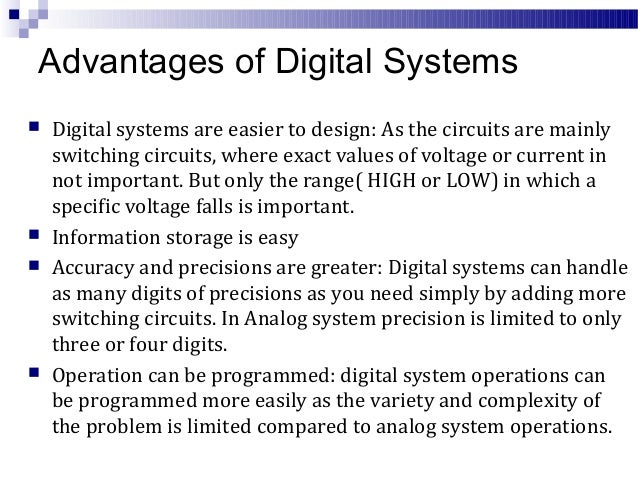 Introduction To Digital System