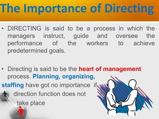 Introduction to directing pgp viva vvit | PPT
