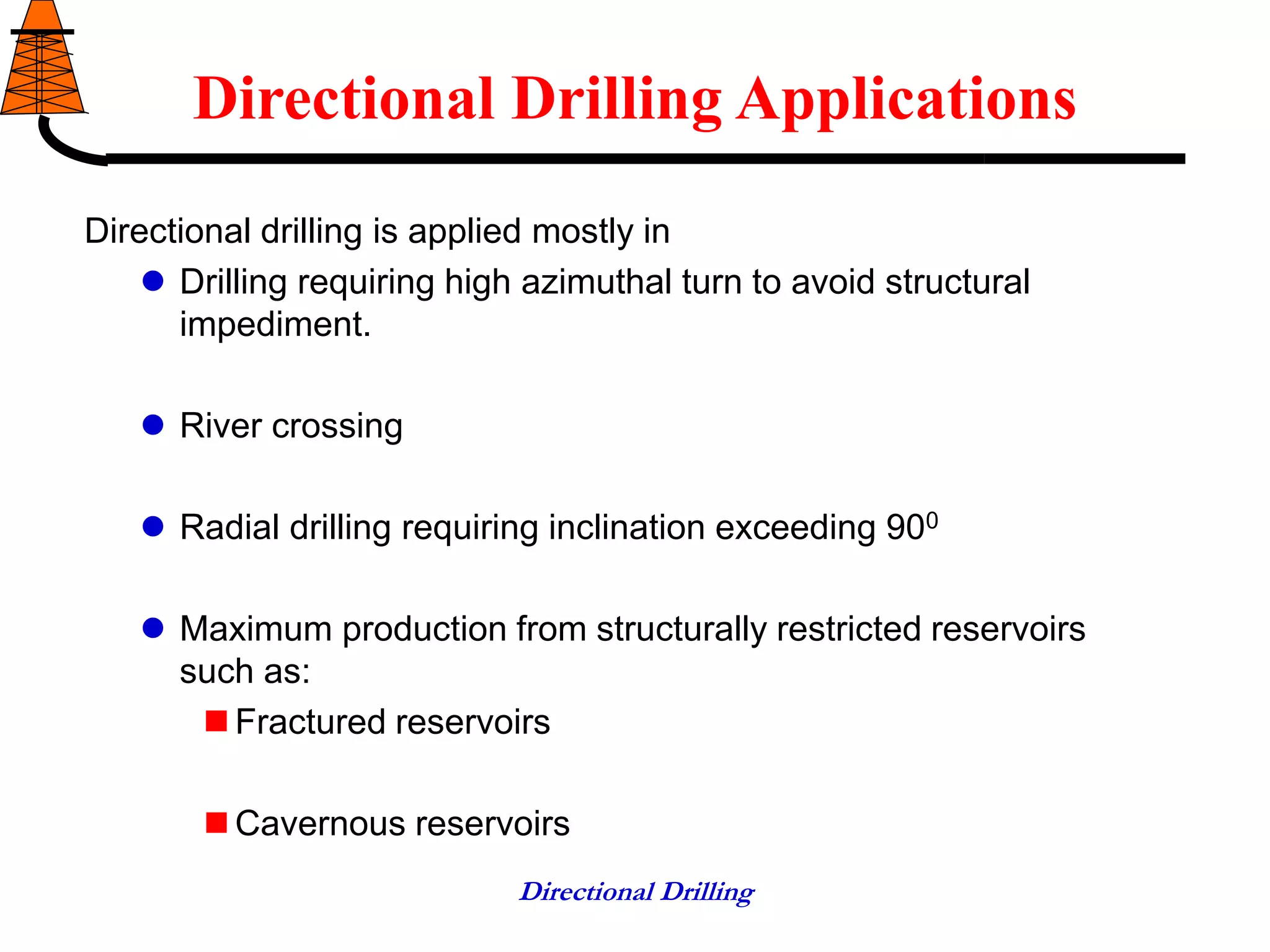 Introduction to directional drilling and its applications | PPT | Geology | Science