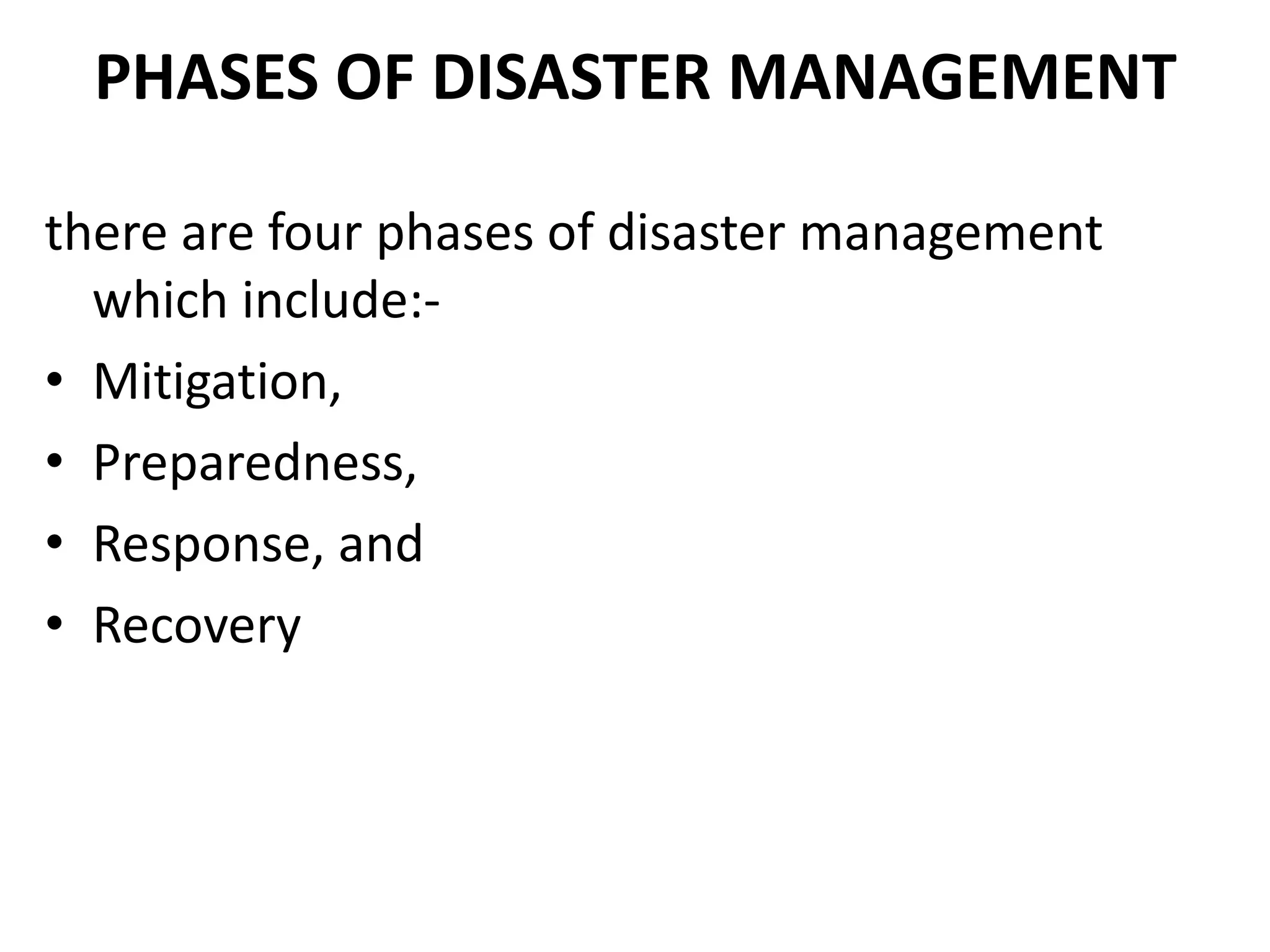Introduction to disaster | PPT