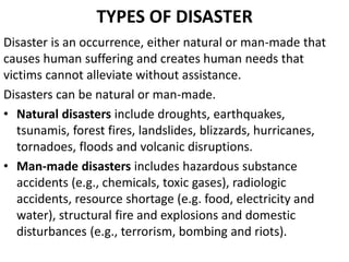 Introduction to disaster | PPTX