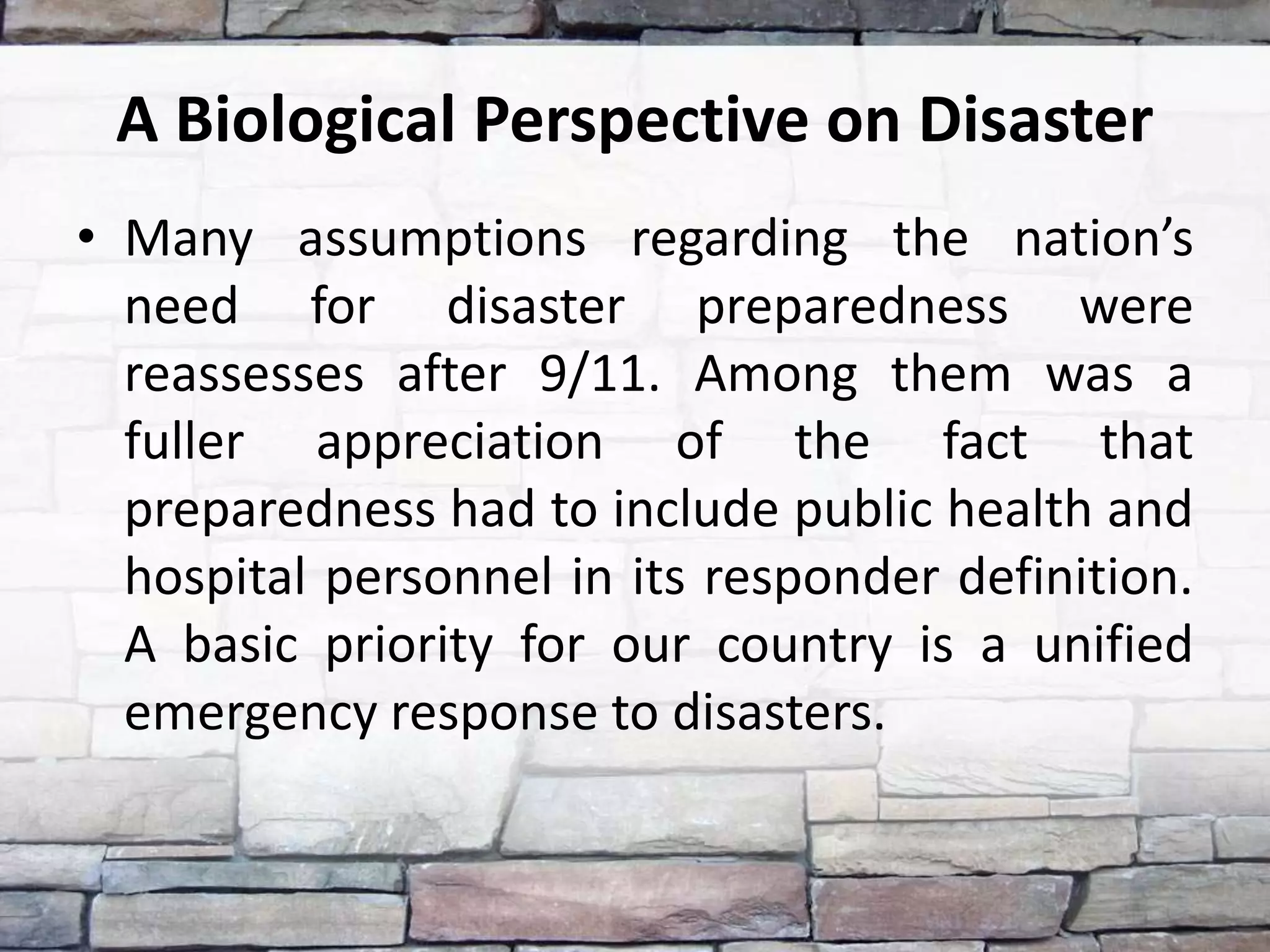 Introduction to disaster concepts | PPTX