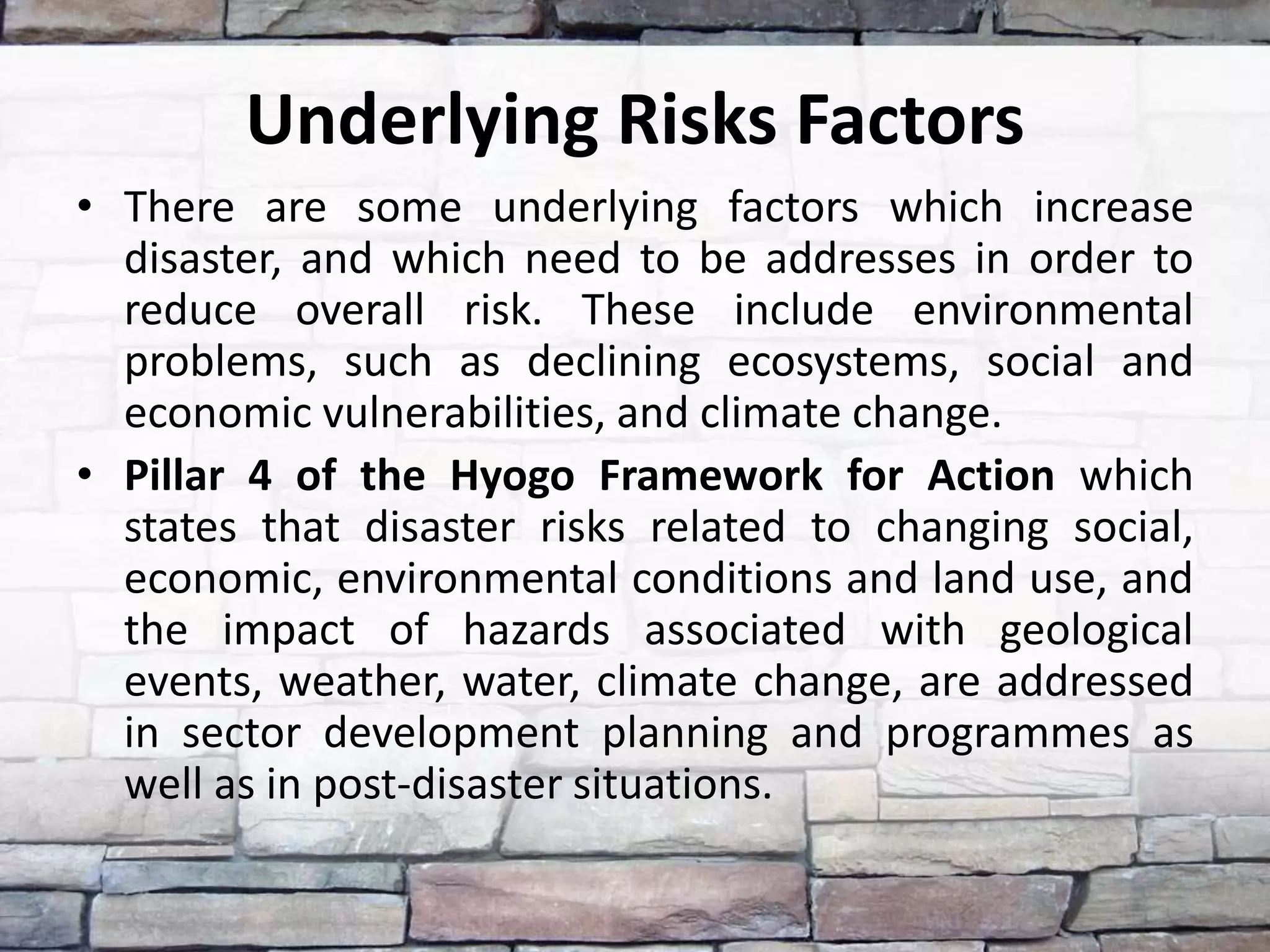 Introduction to disaster concepts | PPTX