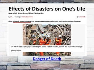 Introduction to disaster concepts | PPTX