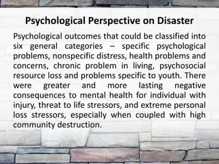 Introduction to disaster concepts | PPTX